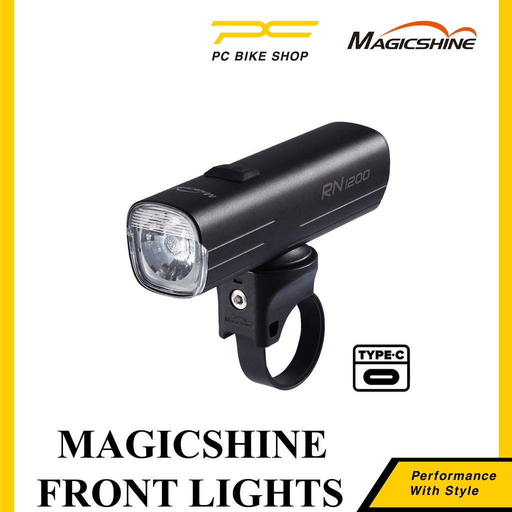 MAGICSHINE FRONT LIGHTS RN Series RN400 RN600 RN900 RN1200 RN1500 USB Rechargeable Bike Bicycle ...