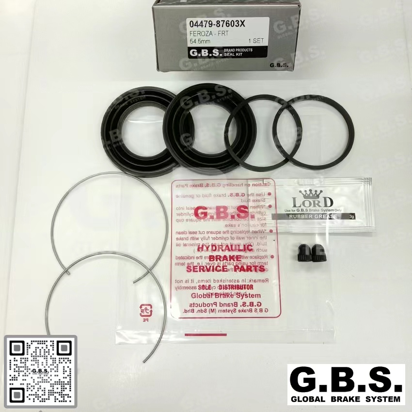 GBS Disc Brake Seal Kit For DAIHATSU FEROZA F300 (Front) (Half Set ...
