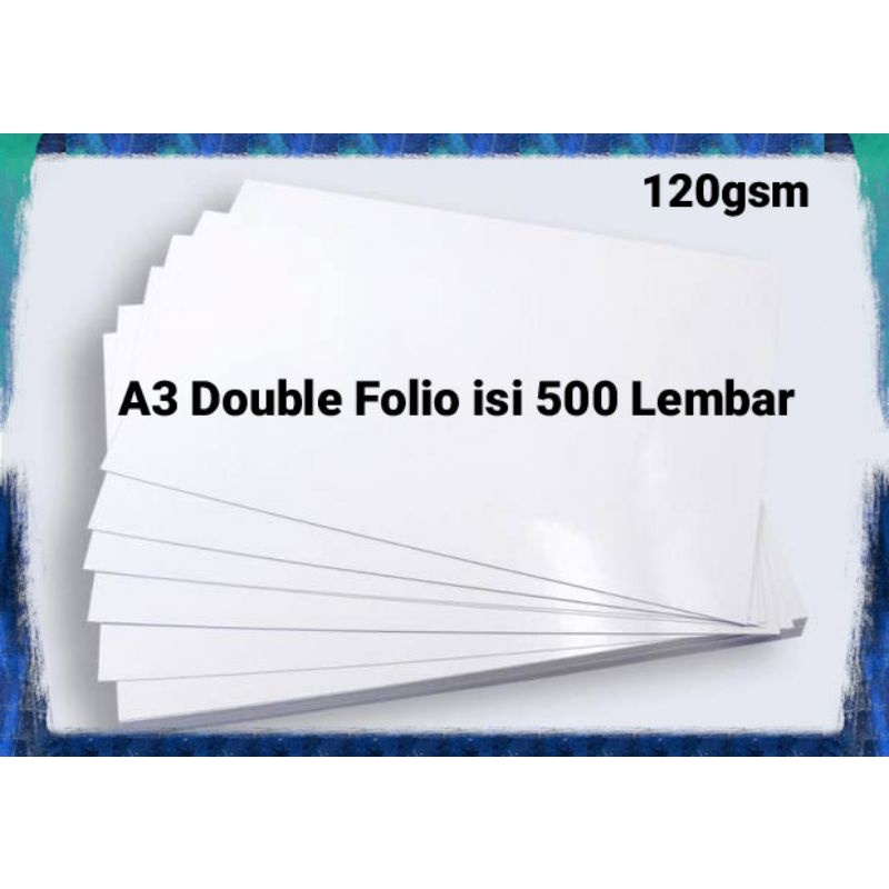 Artpaper/construct 120gsm A3 F3 paper contains 500 sheets | Shopee Malaysia