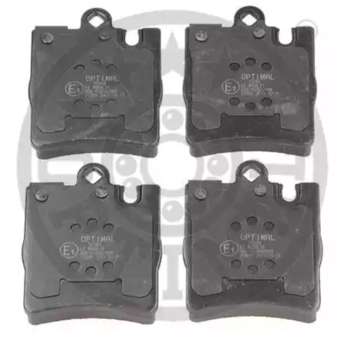 REAR BRAKE PAD 10340 OPTIMAL MERCEDES-BENZ W203 , W208 , W210 REAR ...