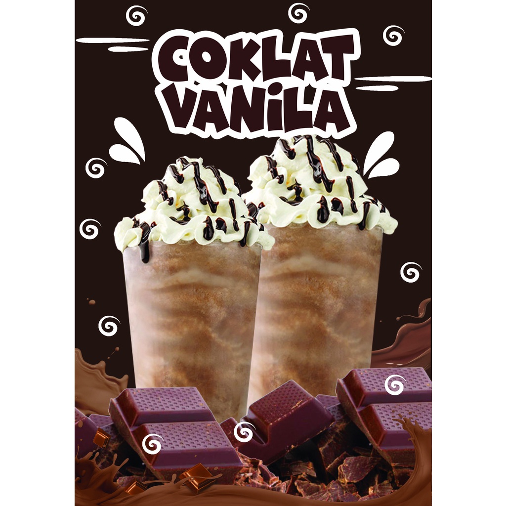 STICKER AIR BALANG SAIZ A4⭐MURAH⭐BOLEH EDIT INFO, AIR JUS BUAH BAZAR ...