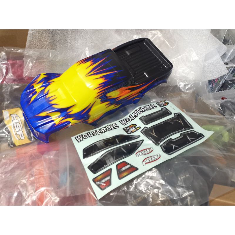 hsp Wolverine body shell canopy | Shopee Malaysia