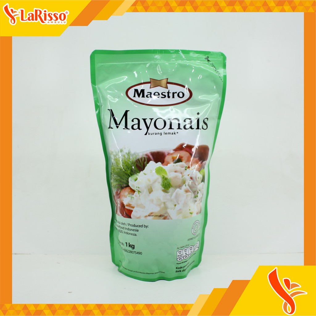 Maestro MAYONAISE 1KG POUCH PACKAGING | Shopee Malaysia