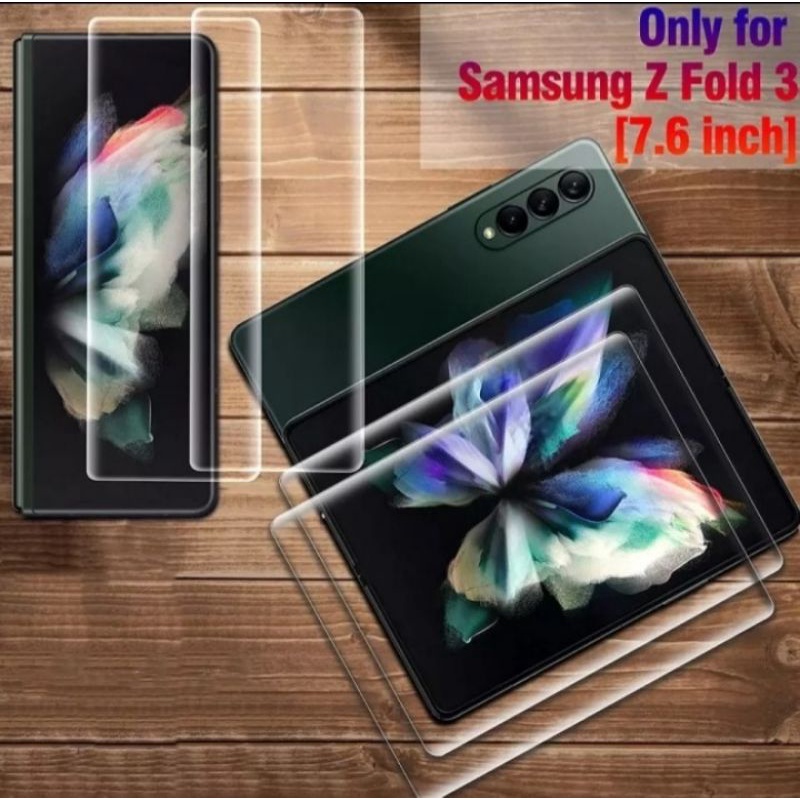 LAYAR Hydrogel Samsung galaxy Z Fold 3 5G (3 in 1 folding screen ...