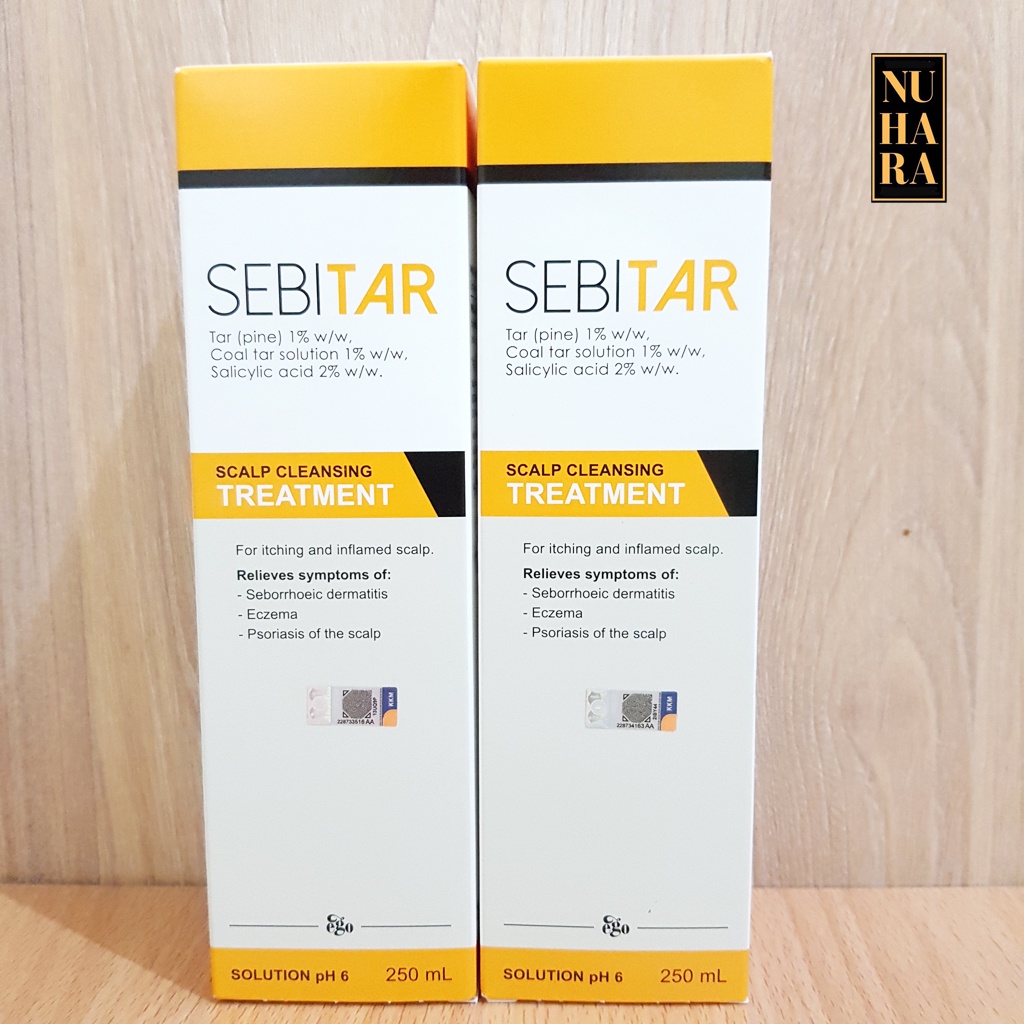 Sebitar Shampoo 250ml Scalp Cleansing Treatment [pine & coal tar solution] | Shopee Malaysia