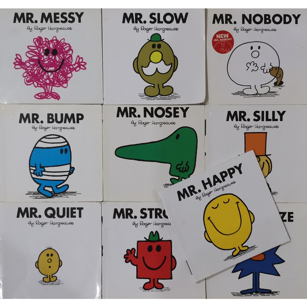 Bundle of 10 Mr. Men/Little Miss small Books (Random title Given ...