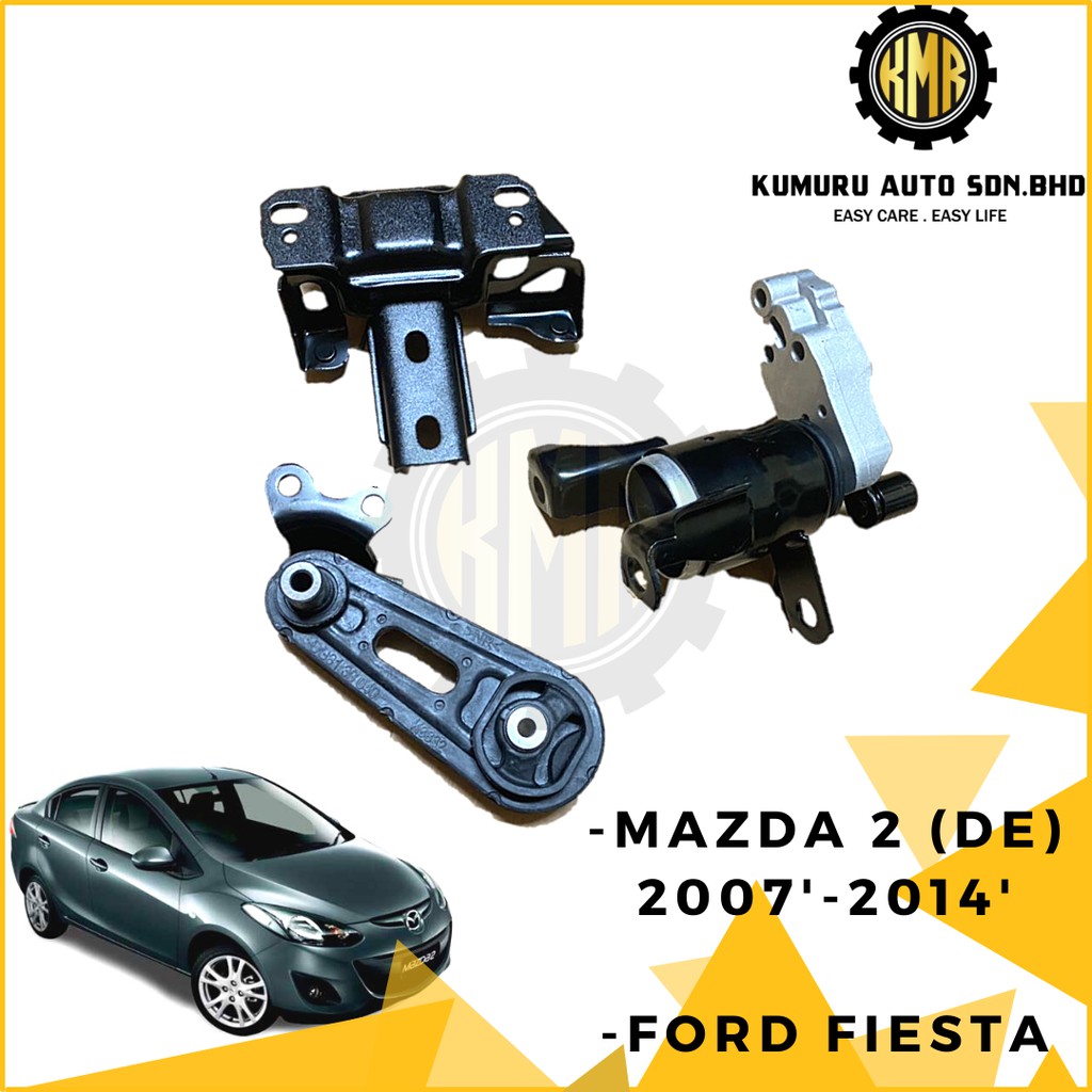 (1@Set) Engine Mounting Set Mazda 2 (DE) Ford Fiesta 2007-2014 Enjin ...