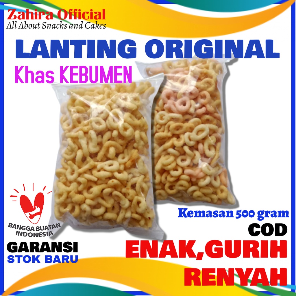 Lanting Klanting Cassava Onions Original Souvenir from Kebumen 500 ...