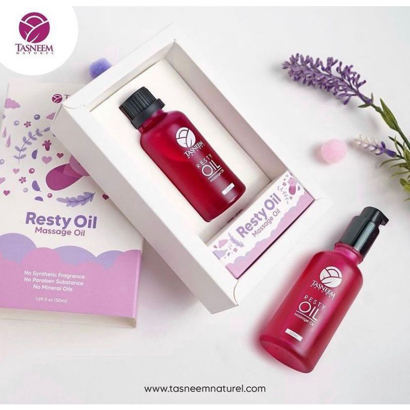 Resty oil untuk ibu mengandung dan bayi Tasneem Naturel | Shopee Malaysia