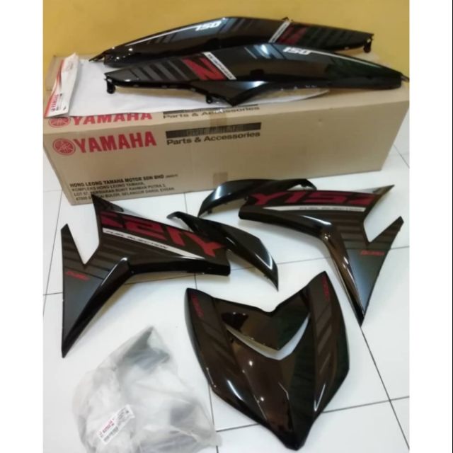 Coverset Y15 Original Hong Leong Yamaha v1(HITAM FIRST MODEL) | Shopee ...