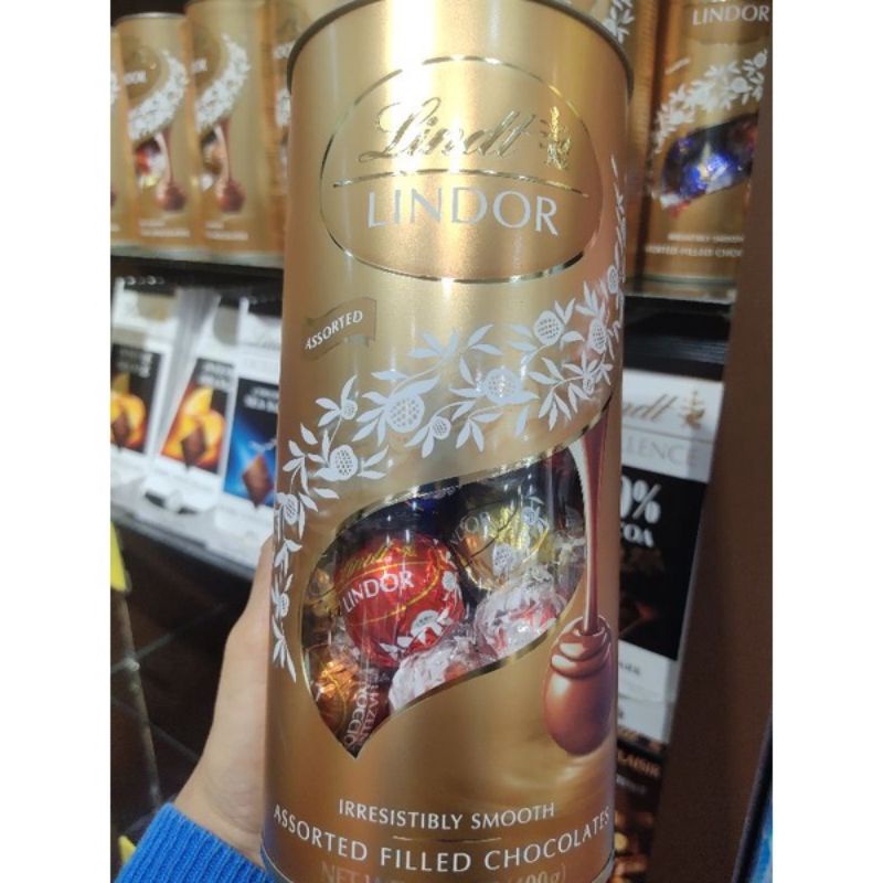 Lindt Lindor Swiss Premium Chocolate, Lindor, Hello, Dark/Milk ...