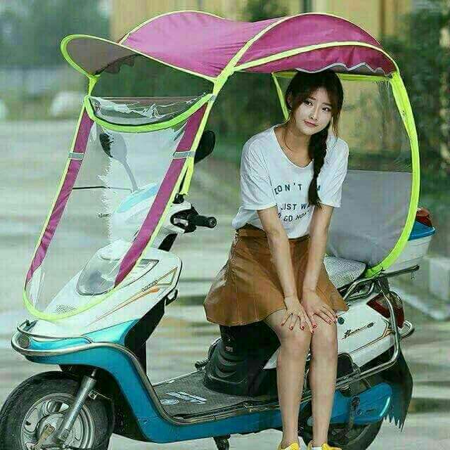 (IN STOCK PAHANG)HELLO KITTY PAYUNG MOTOR UMBRELLA RAIN KHEMAH MOTOR ...