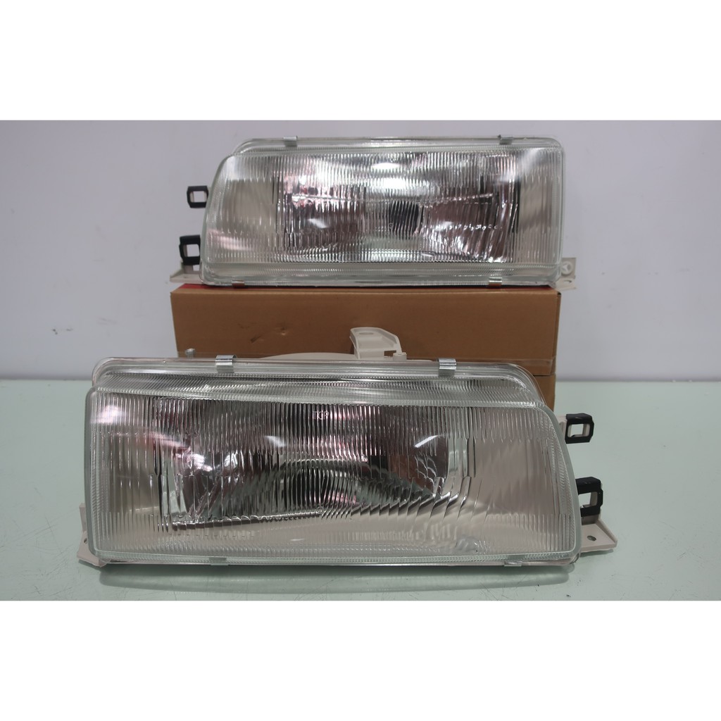 NEW GLASS KACA Toyota Corolla AE90 AE92 EE90 EE92 Front Headlights ...