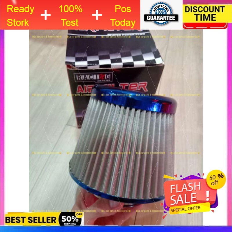 Air Filter Open Pod Super Power Flow Intake Carbon Adapter Kit Intake ...