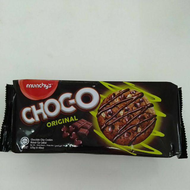 MUNCHY'S CHOC-O CHOCOLATE CHIP COOKIES 125G | Shopee Malaysia