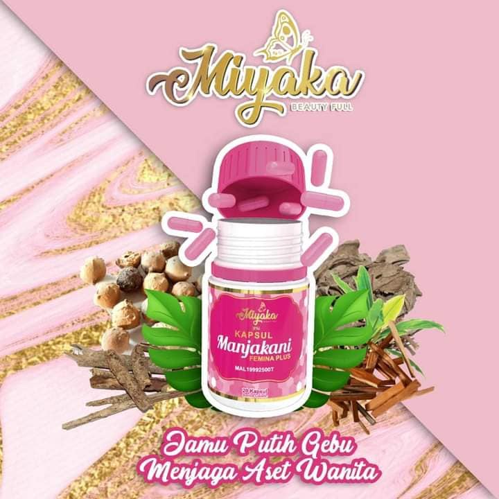 🔥🔥 ORIGINAL HQ JAMU MIYAKA KAPSUL MANJAKANI PLUS🔥🔥 | Shopee Malaysia