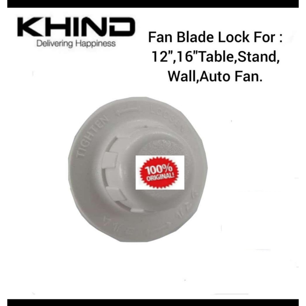 Khind ORIGINAL 12",16" Fan Blade Lock Stand Fan Knob spinner fan/GUARD ...