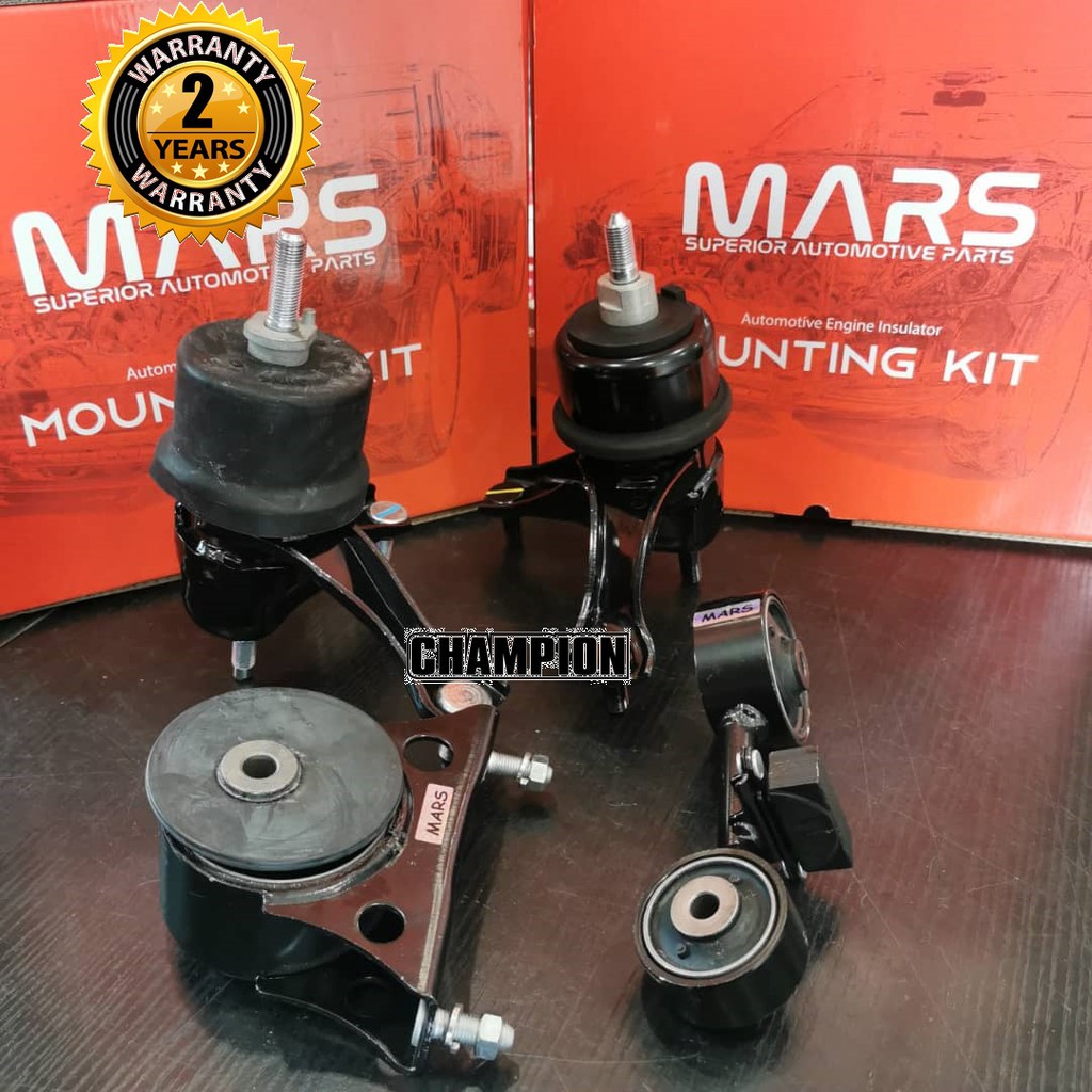 MARS ENGINE MOUNTING FULL SET THAILAND - TOYOTA HARRIER 2004-2013 ACU30 ACU35 MCU30 MCU35 GSU30 ...