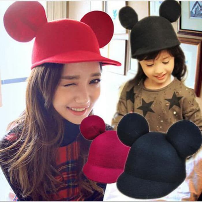 Mickey Mouse Snapback Hat Mickey Mouse Bowler Hat Cosplay Snap Children ...