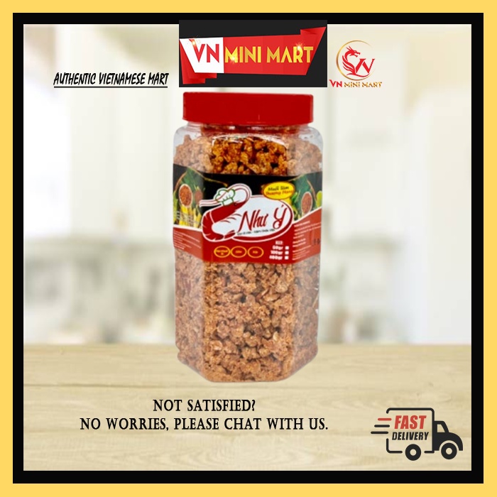 Vietnamese Chili Shrimp Salt 1 Bottle 400gr - Muối Ớt Tôm Như Ý 1 Hủ ...