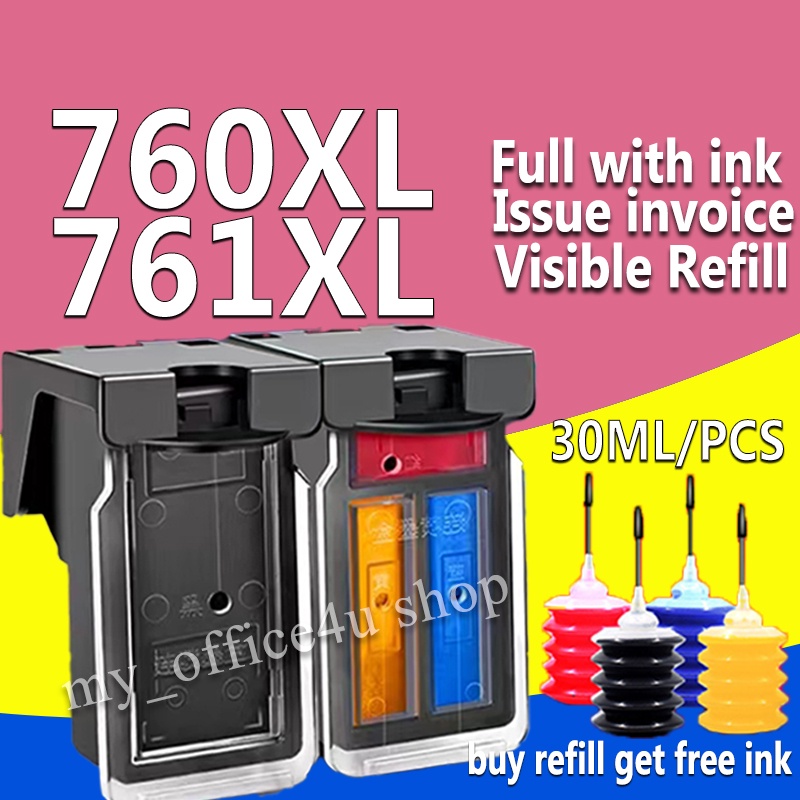 Canon Pixma TS5370 Cartridge PG-760 PG-760XL CL-761 CL-761XL ink ...