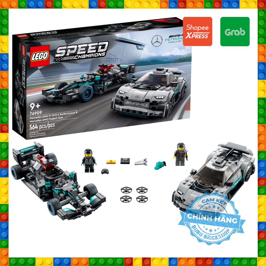 Lego Speed Champions 76909 - Lego Building Set Mercedes-AMG F1 W12 E ...