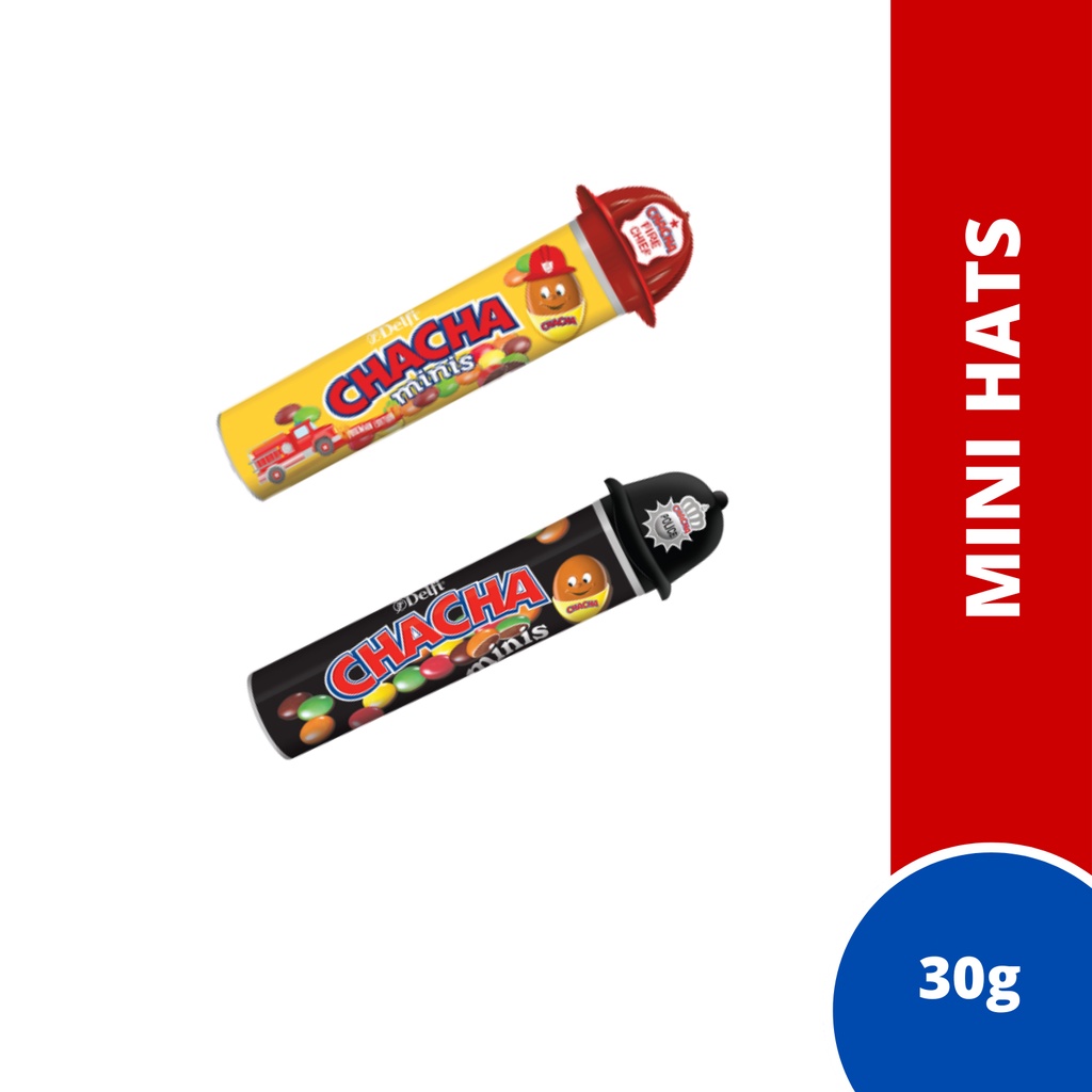 Delfi ChaCha Mini Hats Chocolate 30g | Shopee Malaysia