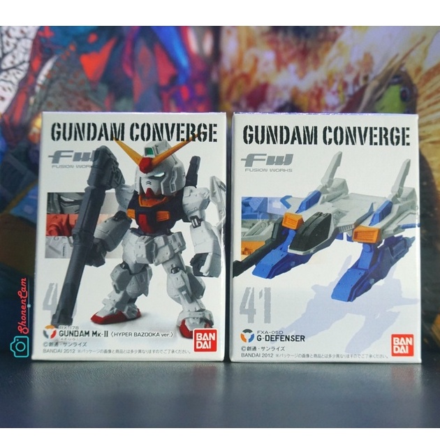 Gundam Converge : Gundam Mk-II [Hyper Bazooka] + G-Defenser [v.rare ...