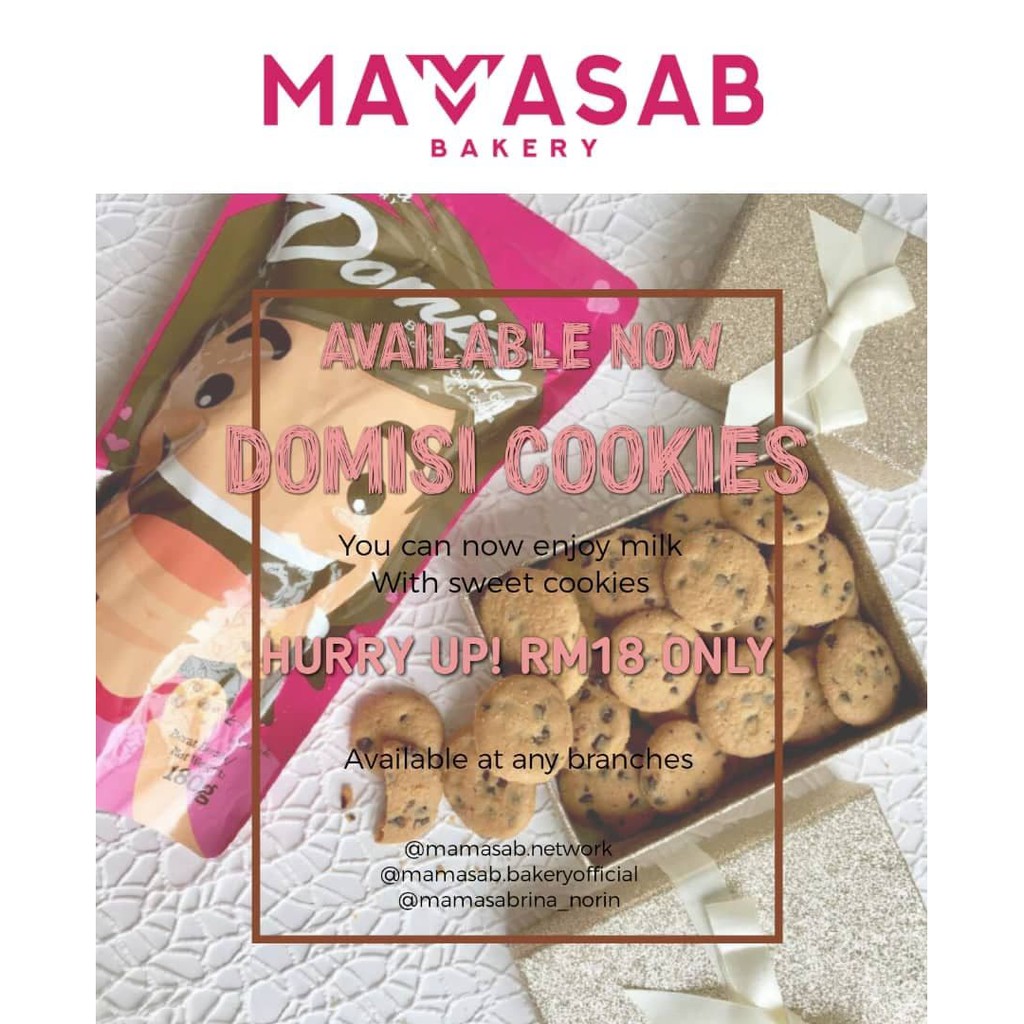 DOMISI COOKIES by Mamasab Bakery | Shopee Malaysia