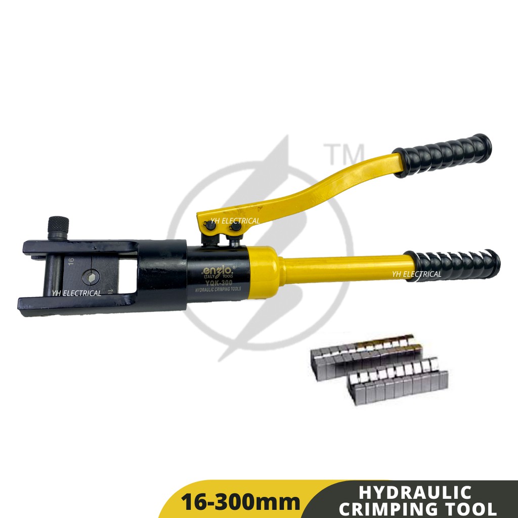 16mm-300mm Hand Hydraulic Crimping Tool YQK-300 Hydraulic Clamp for ...