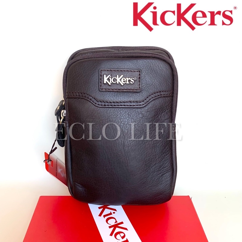 Kickers Pouch Bag Genuine Leather 100% Original [87725 I 87724 ...