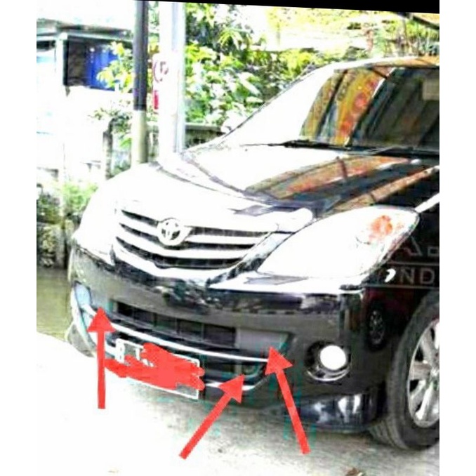 Front bumper Cover avanza vvti Type S And xenia 2005-2011 original ...
