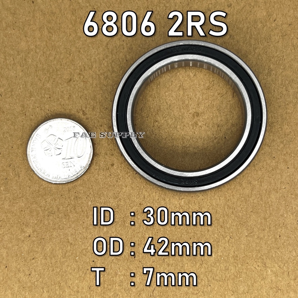 Ball Bearing 6800 6801 6802 6803 6804 6805 6806 6807 6808 6809zz metal ...