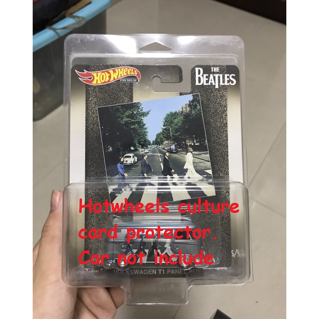 Blister Card Protector Cover Single For Hot Wheels White Decal ...