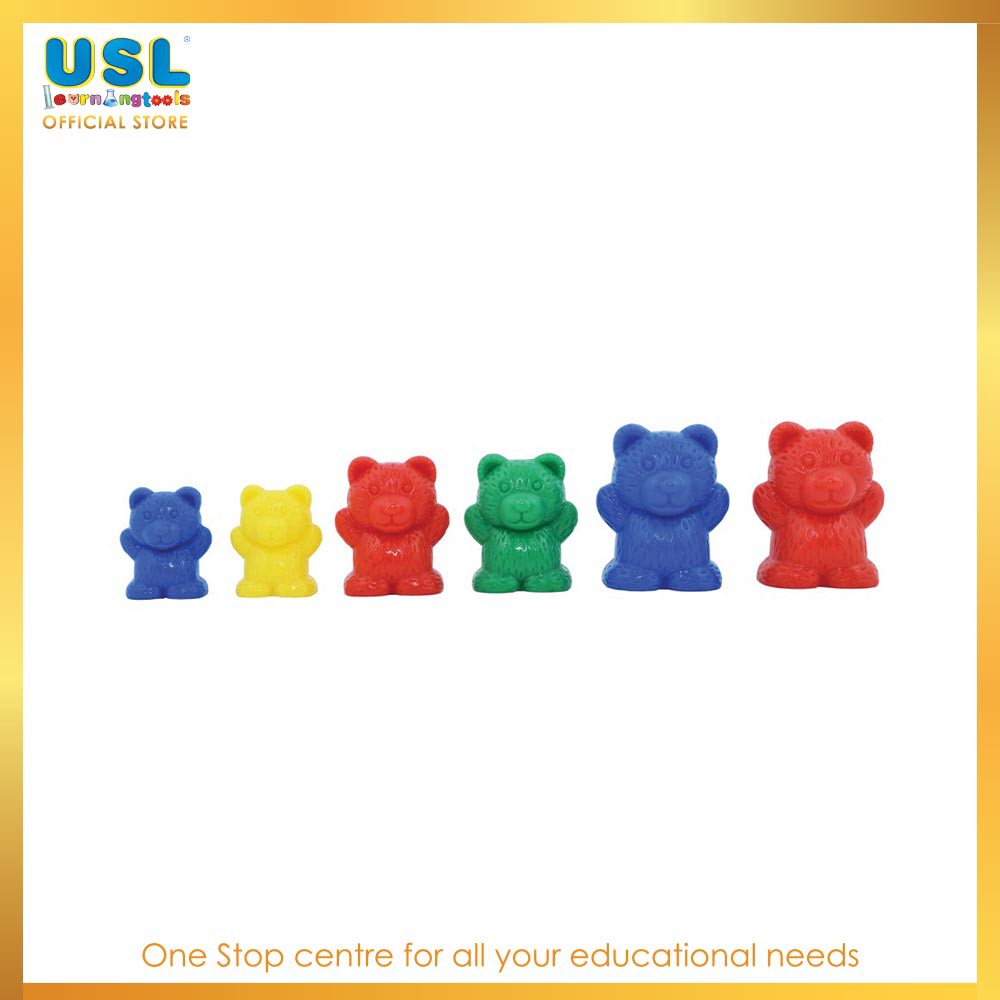 Bear Counters (+-96 pcs) - Manipulative & Mathematics | Shopee Malaysia