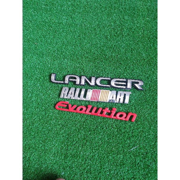 Emblem proton wira aam sahabat saga satria gti lotus Mitsubishi lancer ...
