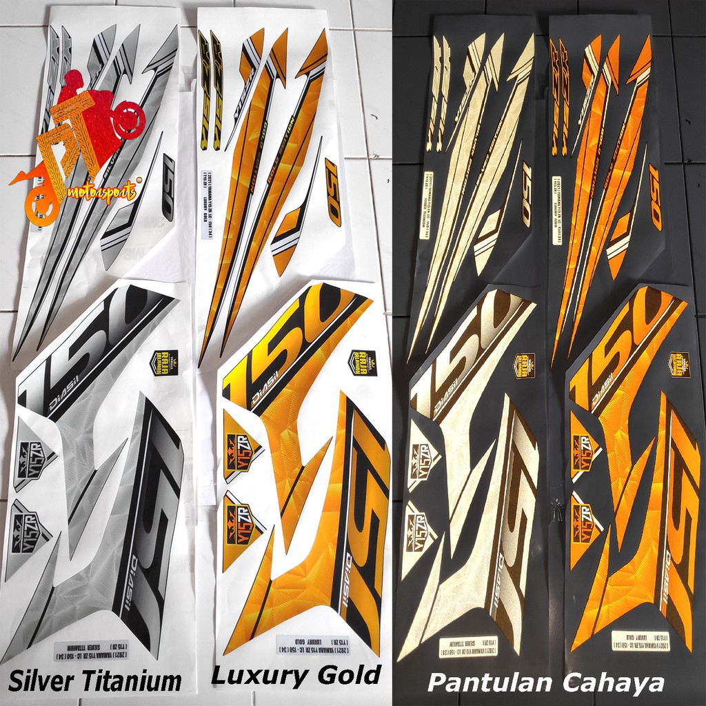 Yamaha Y15 Y15ZR Body Cover Stripe Sticker Custom Special Edition 34 ...
