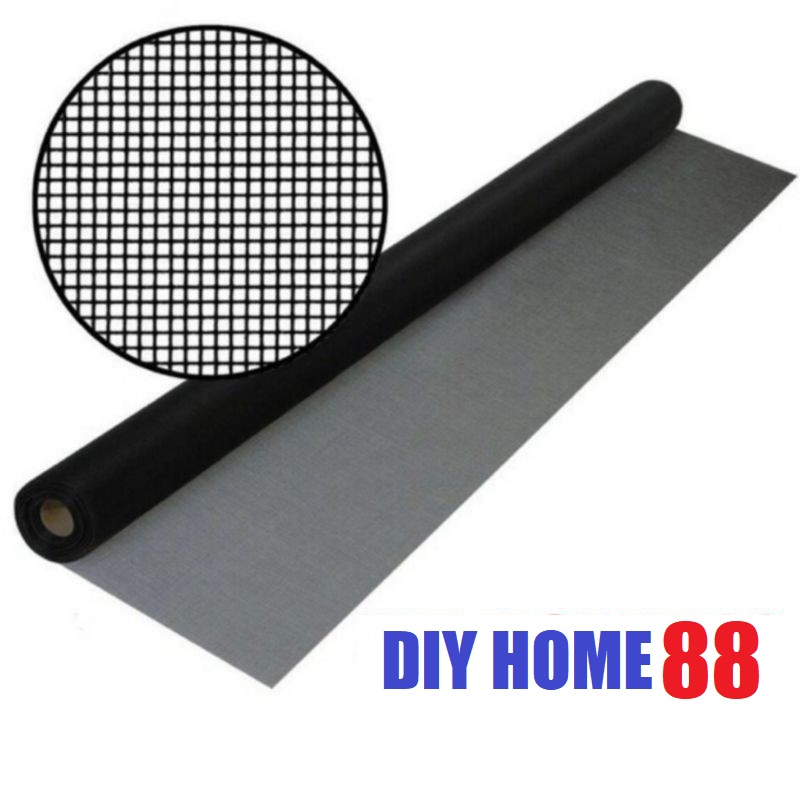 4Ft x 1Ft Fiber Mesh Fiberglass Netting Insect Screen Fiber Net ...