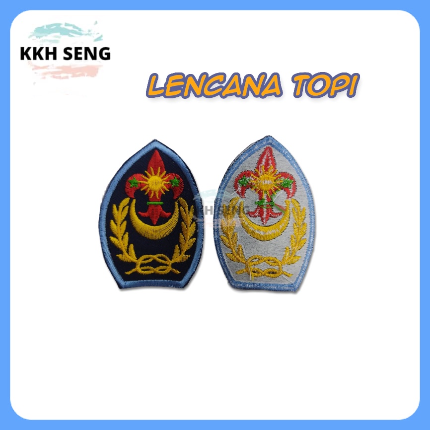 Aksesori Pengakap Sekolah Topi Lencana Woogle | Accessories Scout ...
