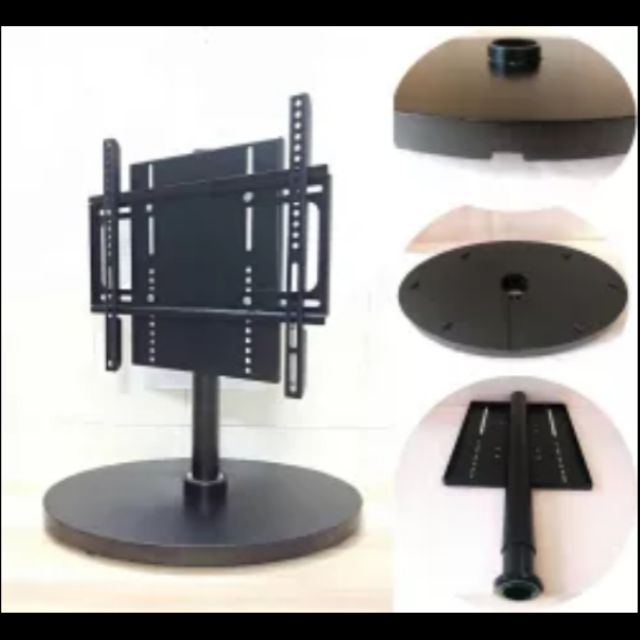 360 Degree TV Rotation Stand With Base. Tv stand bracket 360 Putaran ...