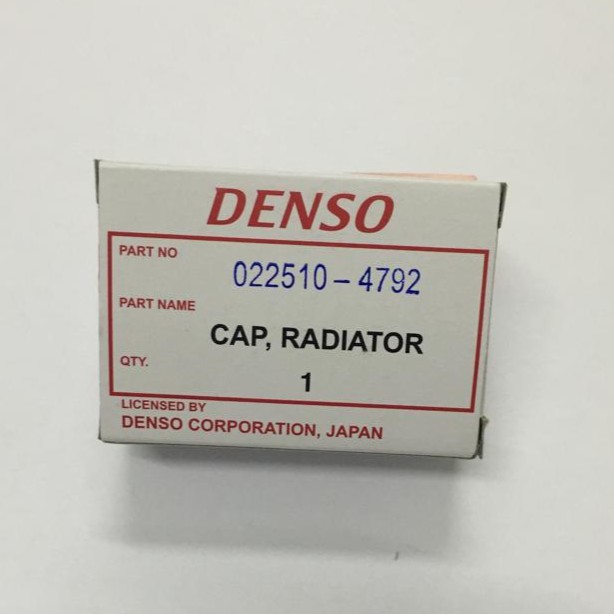 Orginal Denso cap radiator (0.9) valve for Wira 1.5/1.6 | Shopee Malaysia