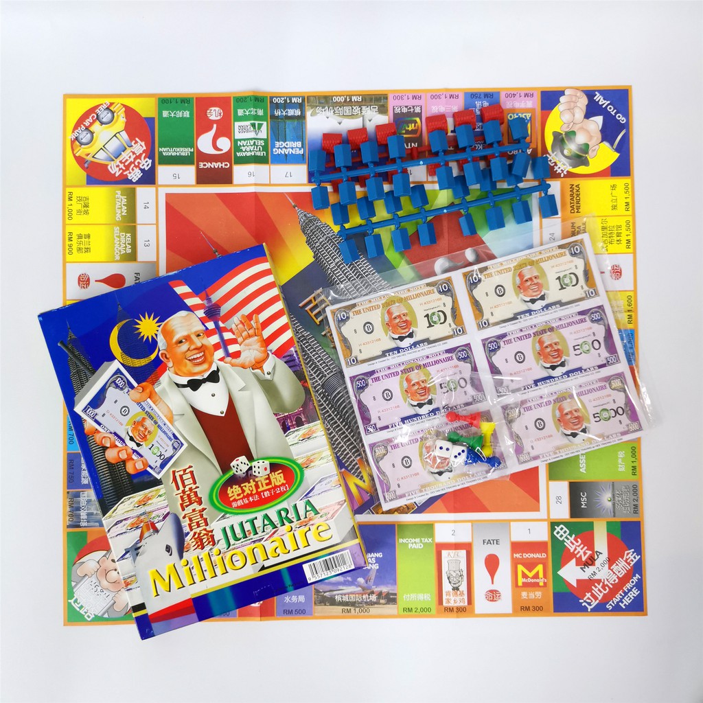 Original Jutaria Millionaire Game | Shopee Malaysia
