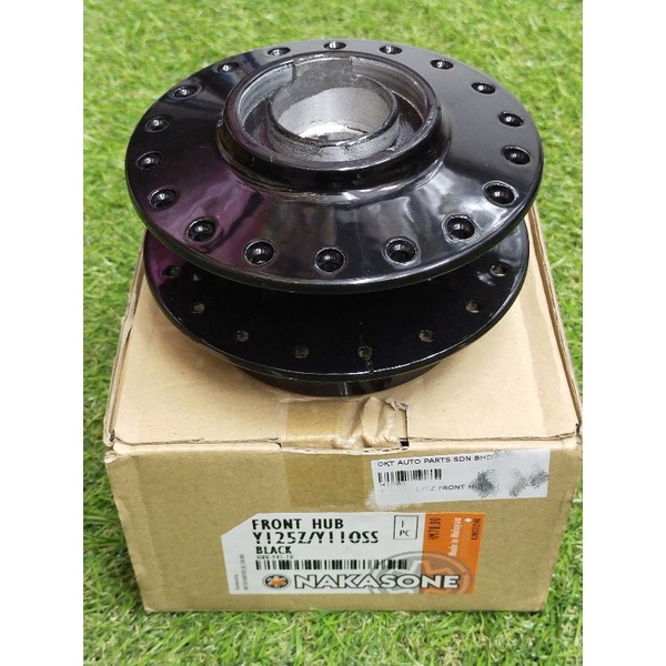 YAMAHA Y125-Z🔥Y110-SS FRONT HUB (BLACK,SILVER) | Shopee Malaysia