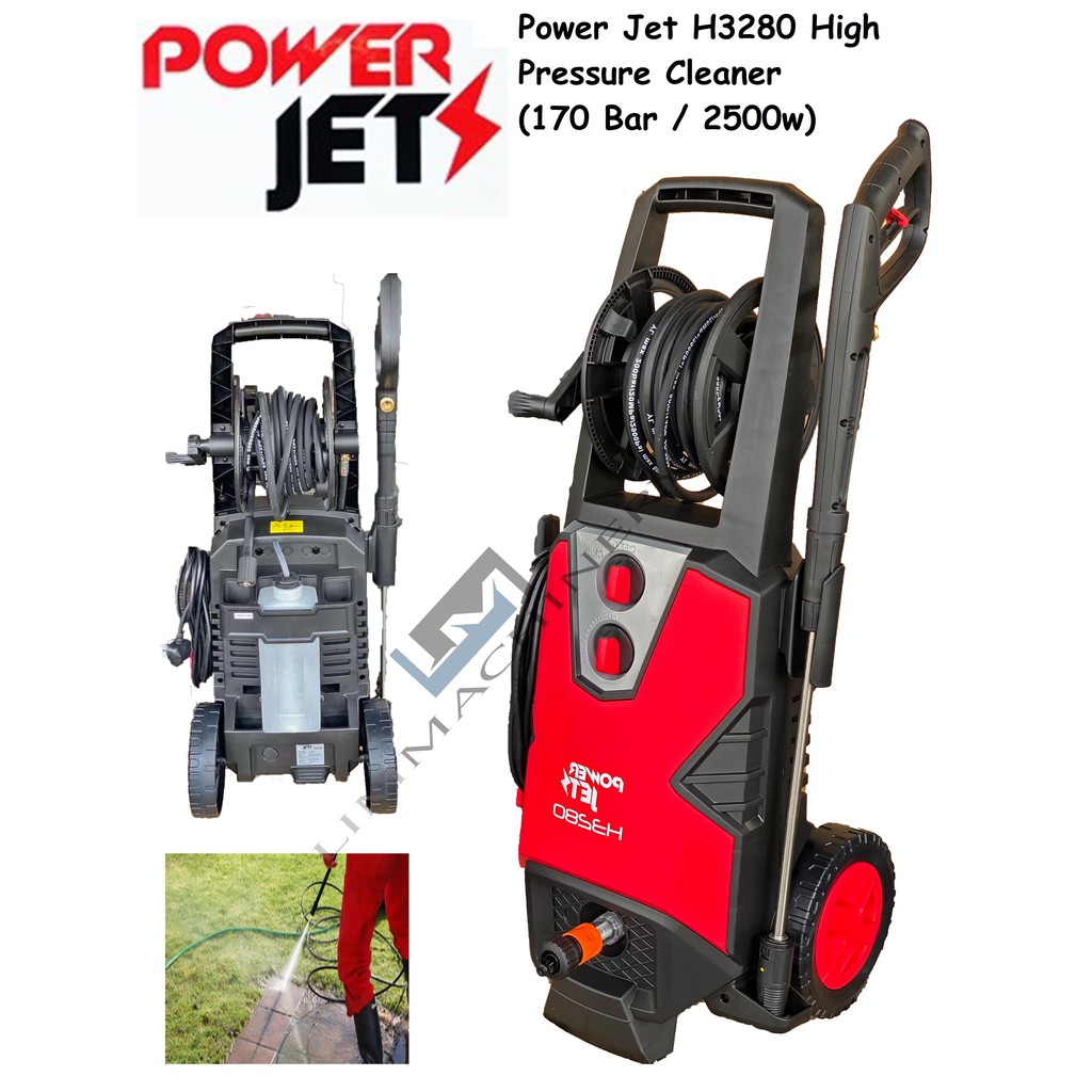 [NEW] Power Jet H3280 Induction Motor High Pressure Cleaner (2500W /170 ...