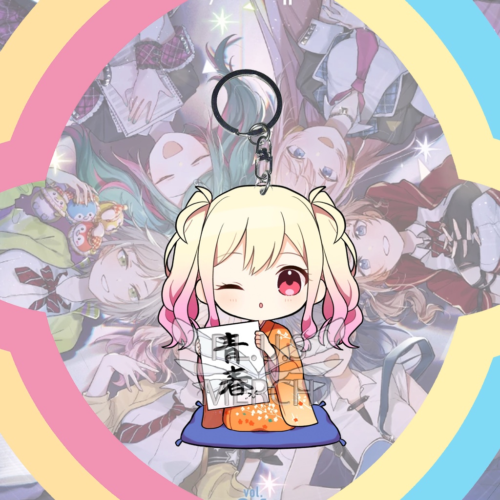 GANTUNGAN Sekai Project Keychain Colorful Stage Saki Tenma - Key Chain ...