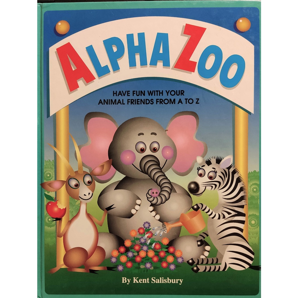 Alpha Zoo Alphabet Book | Shopee Malaysia