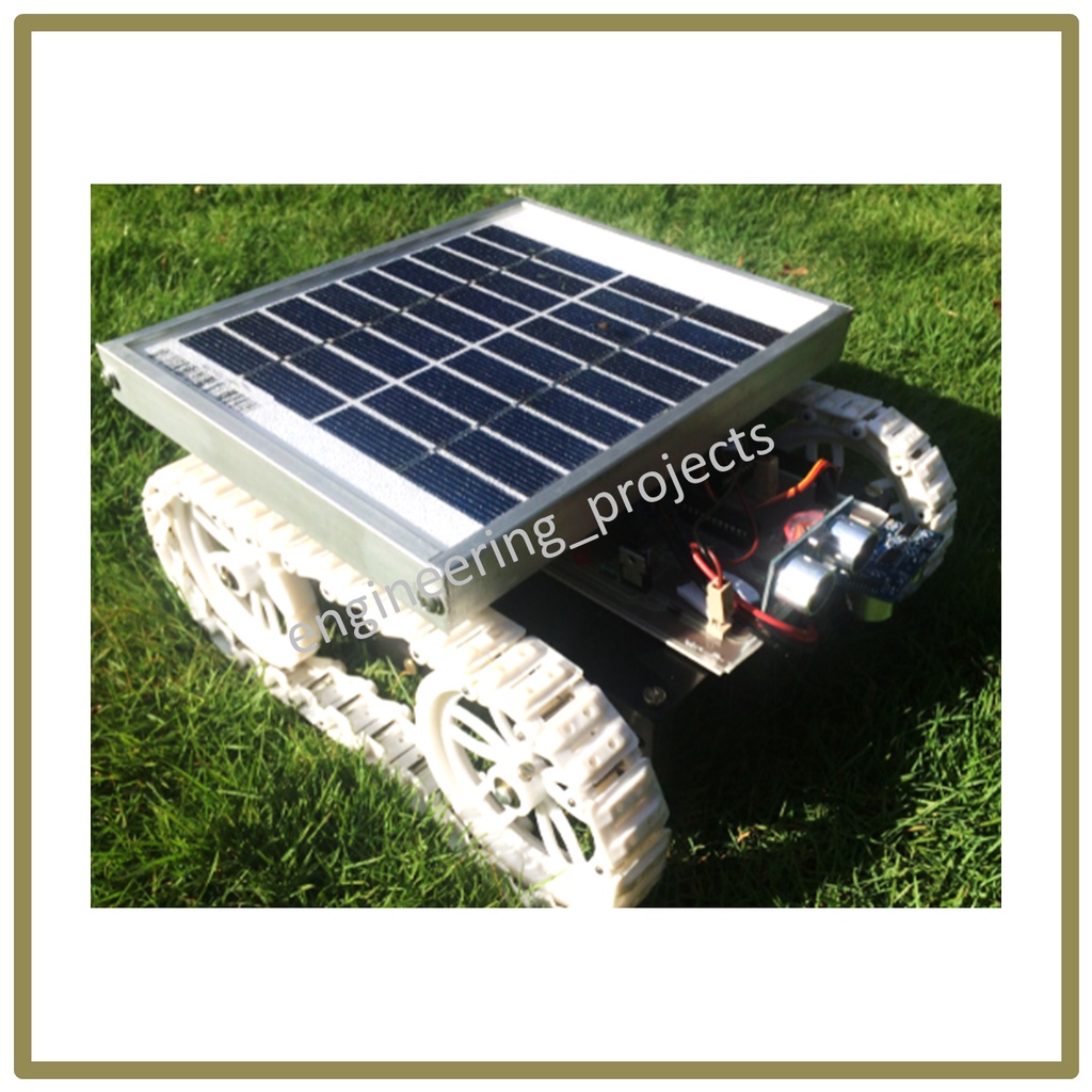 Engineering Project (FYP) - Smart Solar Grass Cutter With Lawn Coverage ...