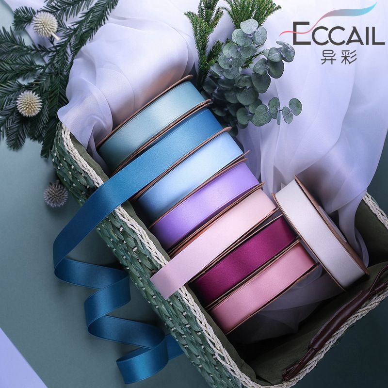 READY STOCK EzWrap.my Korean Matte Premium Satin Ribbon Kualiti Bagus ...