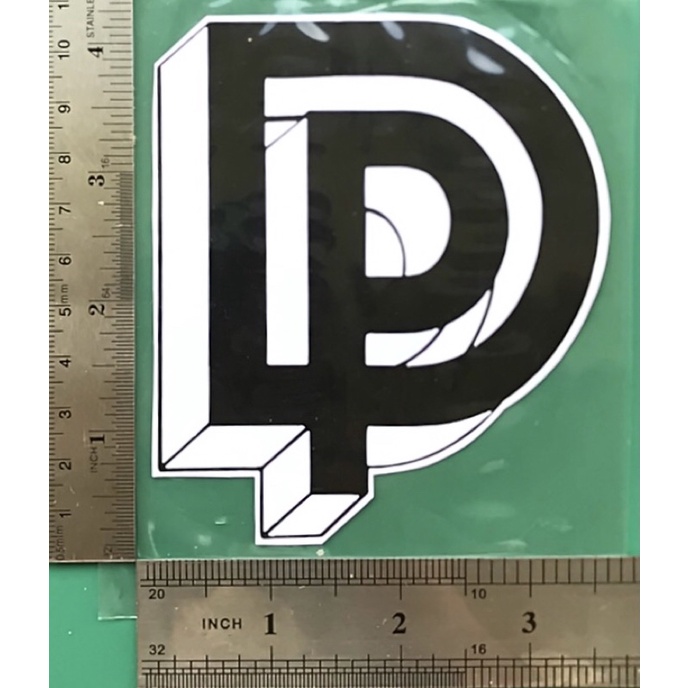 DEEP PURPLE / Medium / VINYL LAYERS & CUTTING VINTAGE STYLE STICKERS ...