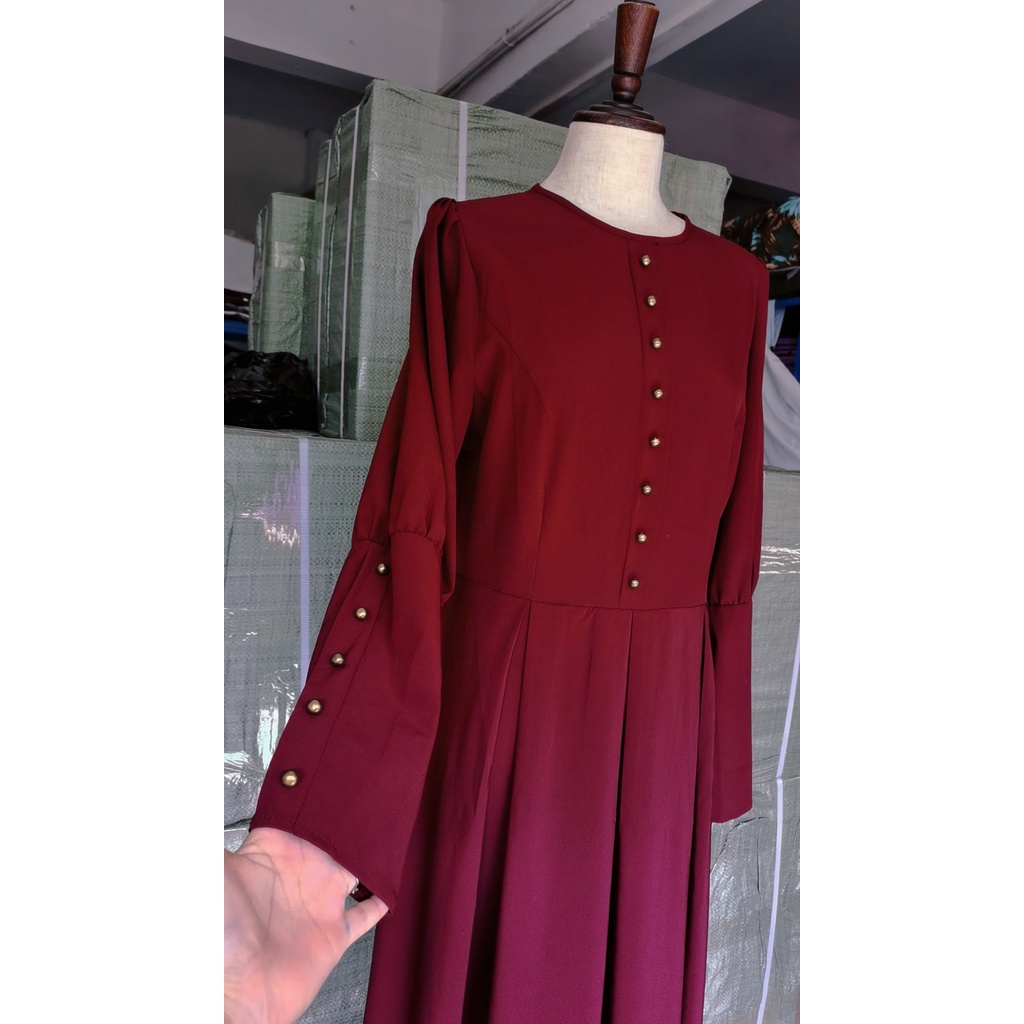 abaya retro slim fit Dresses Muslim Maxi Dress Muslimah robe women baju ...